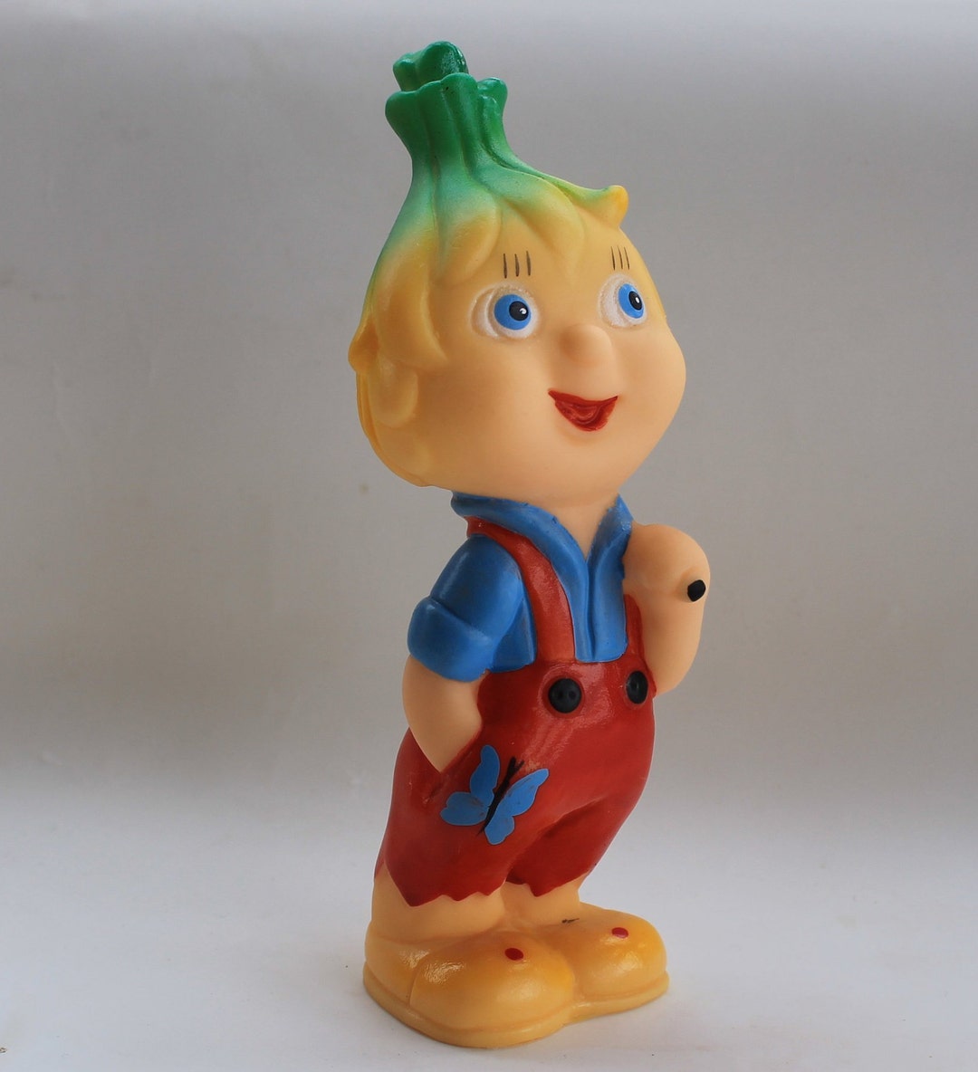 Rubber Toy Chipollino, Toy for Baby Shower Gift, Vintage Toys 80's ...