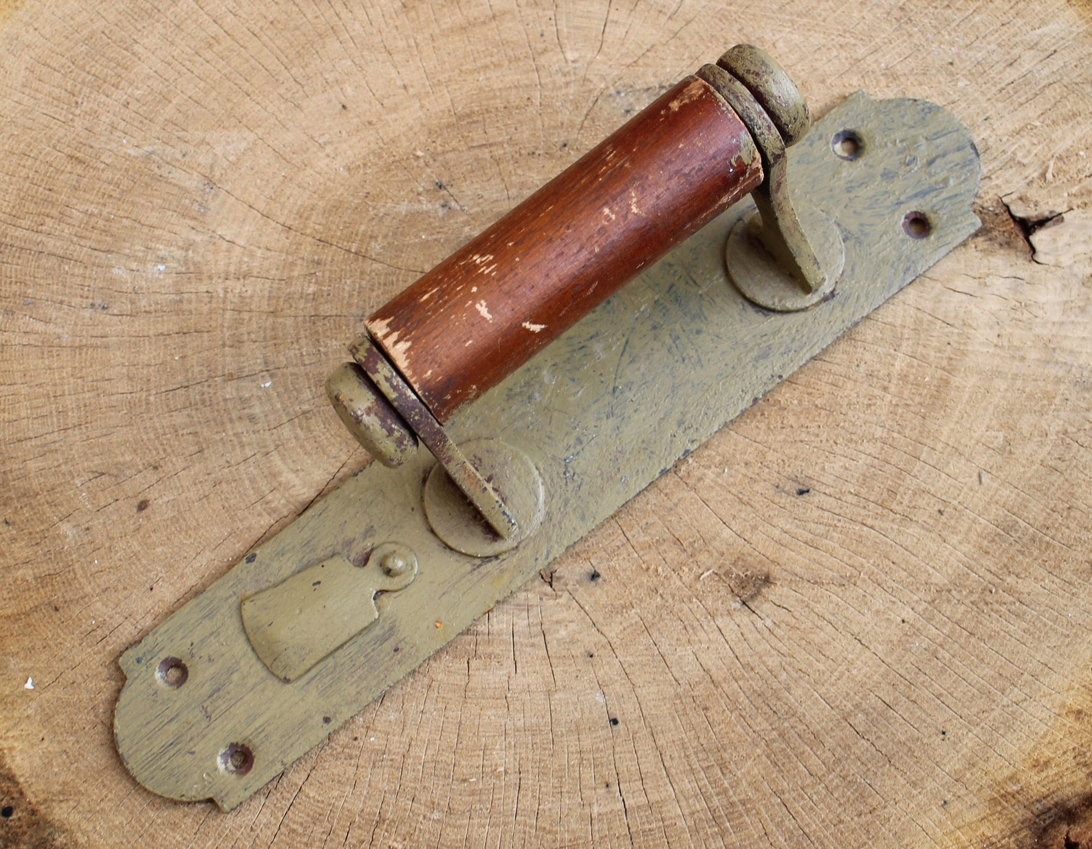 Barn Wood Door Handle Antique Door Handlefront Door - Etsy