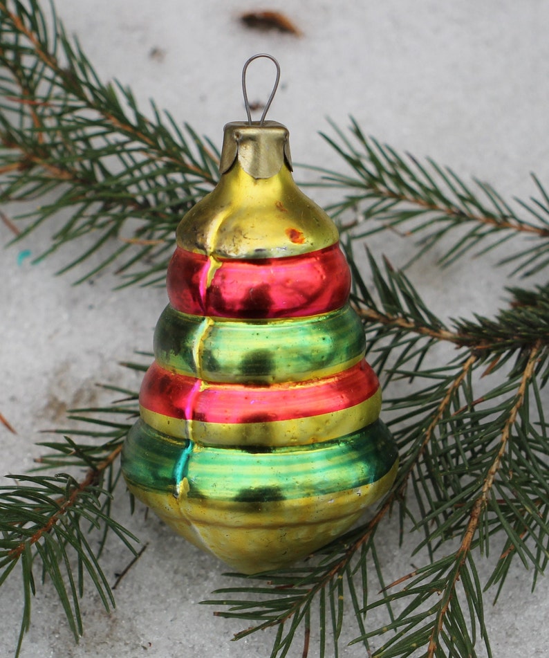Soviet Christmas Ornaments Shiny Brite Tree Topperxmas - Etsy