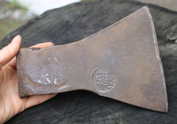 Rusty Axe Head Retro Bearded Axe for Knob in the Sauna - Etsy