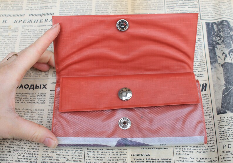 Wallet Women Vintage Clutch Soviet for Grandma Gift Slim | Etsy