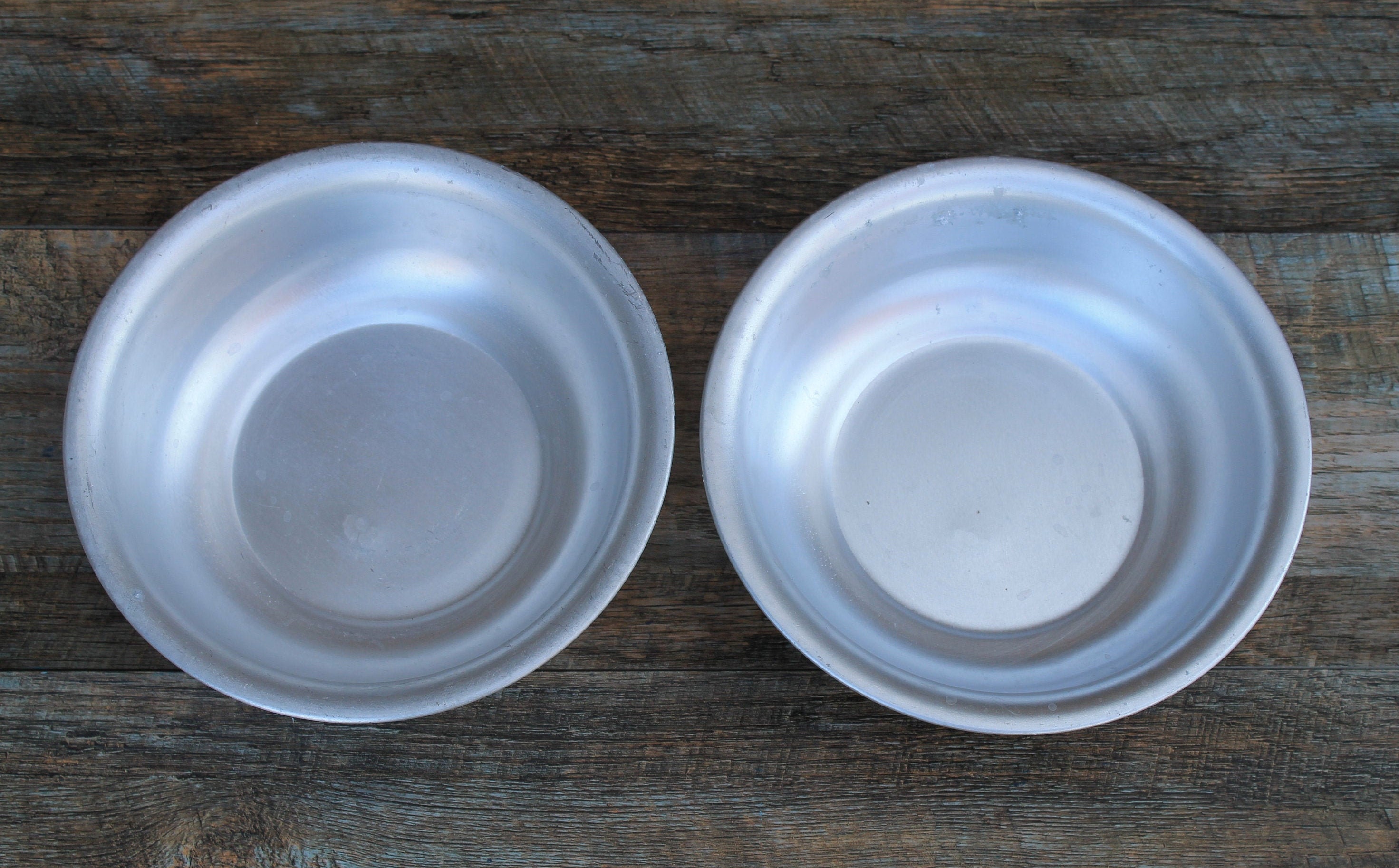Set 2 NEW Aluminum Basin Vintage Aluminum Bowls Antique - Etsy Canada