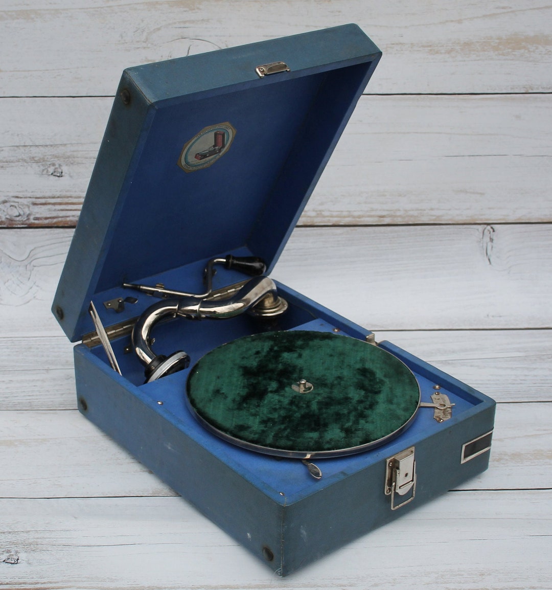 Antique Working Gramophone Artel, Vintage Gramophone Needles, Soviet ...