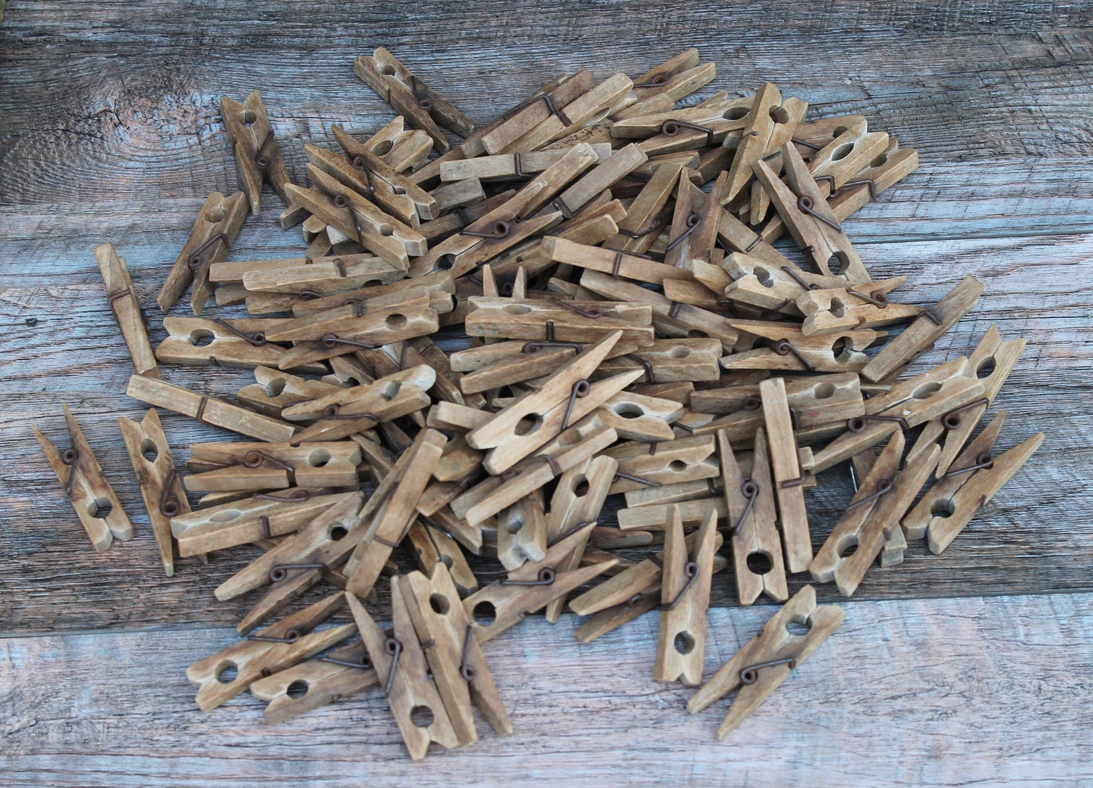 Vintage Wooden Clothes Peg Wood Clothes Pins for Decor - Etsy
