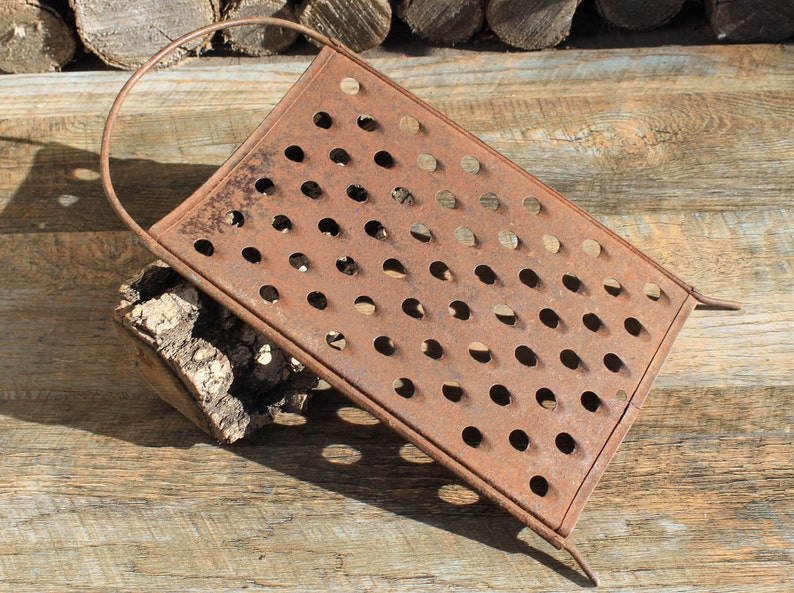 Old Hand Grater Vegetable Graters Rusty Grater for Farmhouse | Etsy