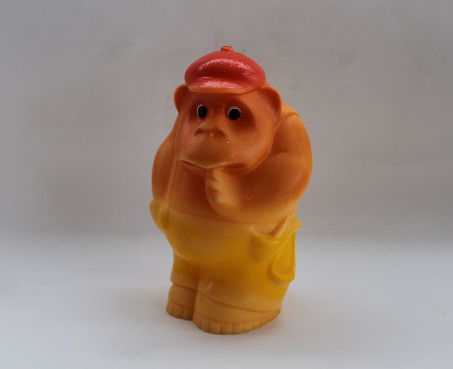 Rubber Bathing Toy Hippo, Vintage Toy for Gift, Hippopotamus Toy for ...