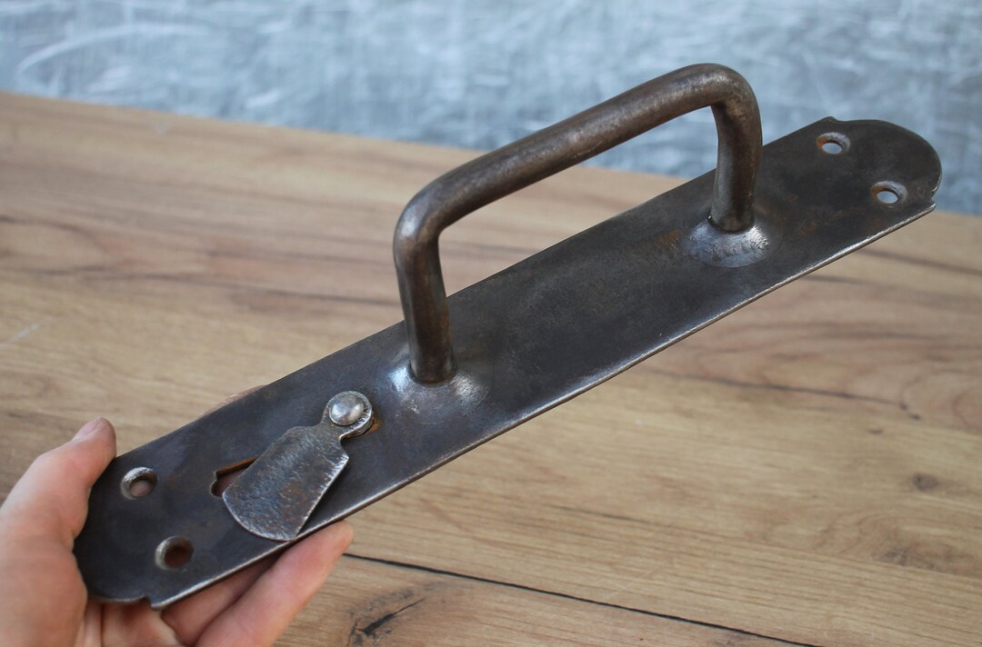 Barn Rusty Door Handle, Antique Door Handle,front Door Handle,old Metal ...