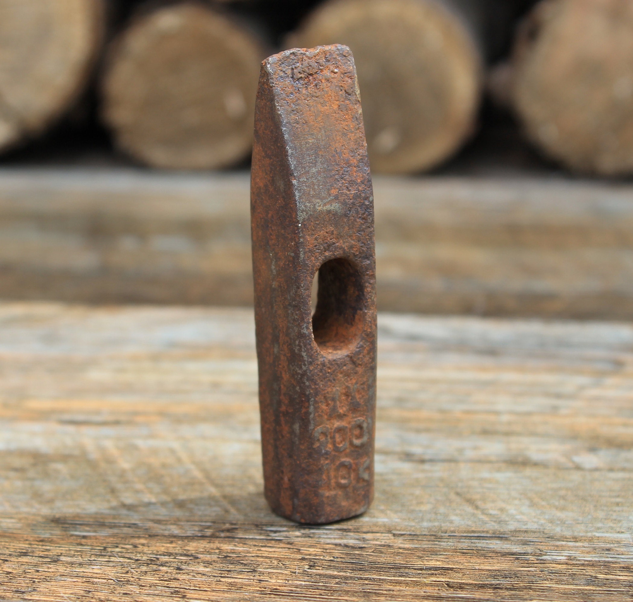 Iron hammer made in the USSR in the Soviet old hammer for farmhouse ...