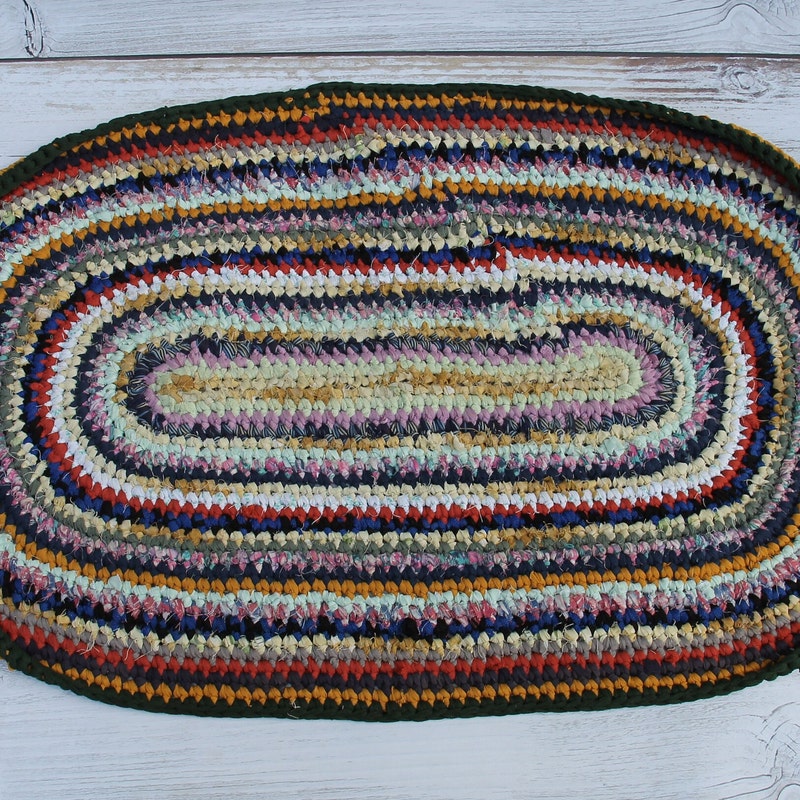 Crochet Rag Rug - Etsy