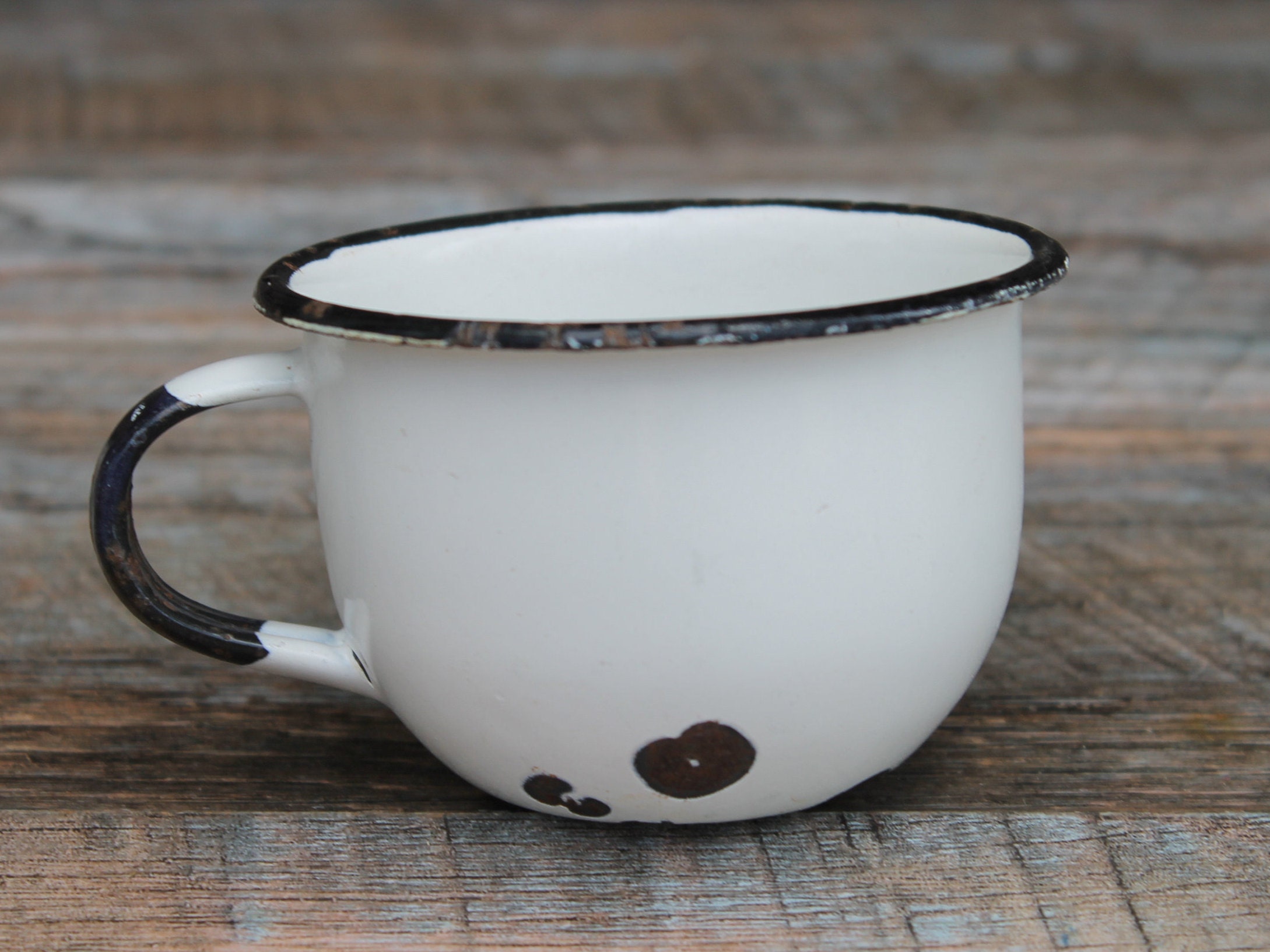 Enamel Mug White Camp Mugs USSR Enamel Mug Retro Farmhouse - Etsy