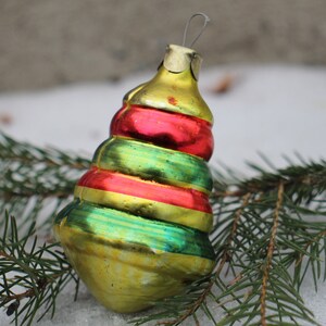 Soviet Christmas Ornaments, Shiny Brite Tree Topper,xmas Decorations ...