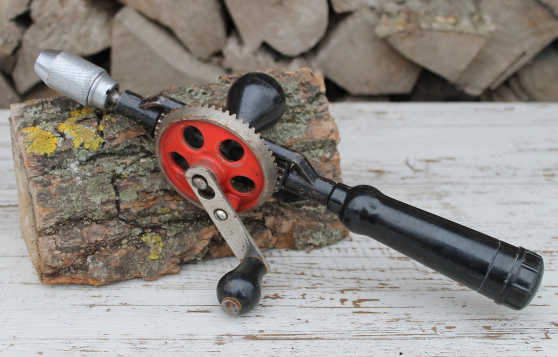 Soviet Egg Beater Drill Men Gift Hand Primitive Drill - Etsy