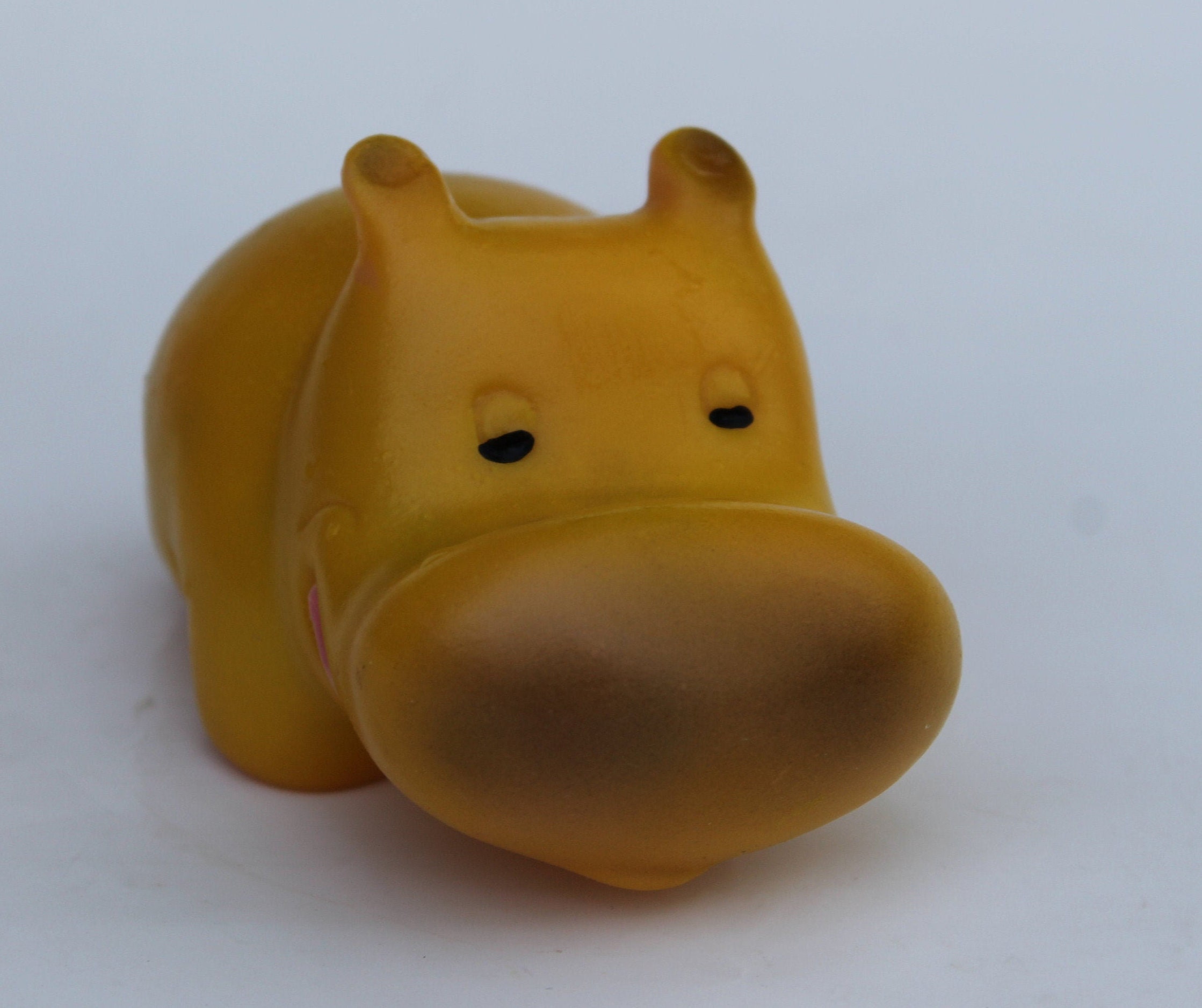 Rubber Bathing Toy Hippo Vintage Toy for Gift Hippopotamus | Etsy