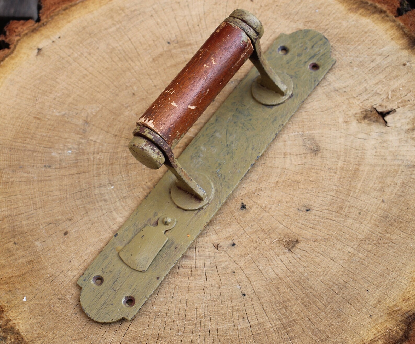 Barn Wood Door Handle Antique Door Handlefront Door - Etsy