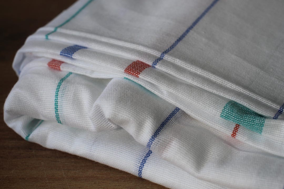 New Linen Sheet, Soviet Bed Linen,vintage Fabric Linen Cotton,striped ...