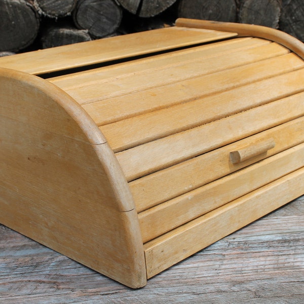 Vintage Bread Box - Etsy