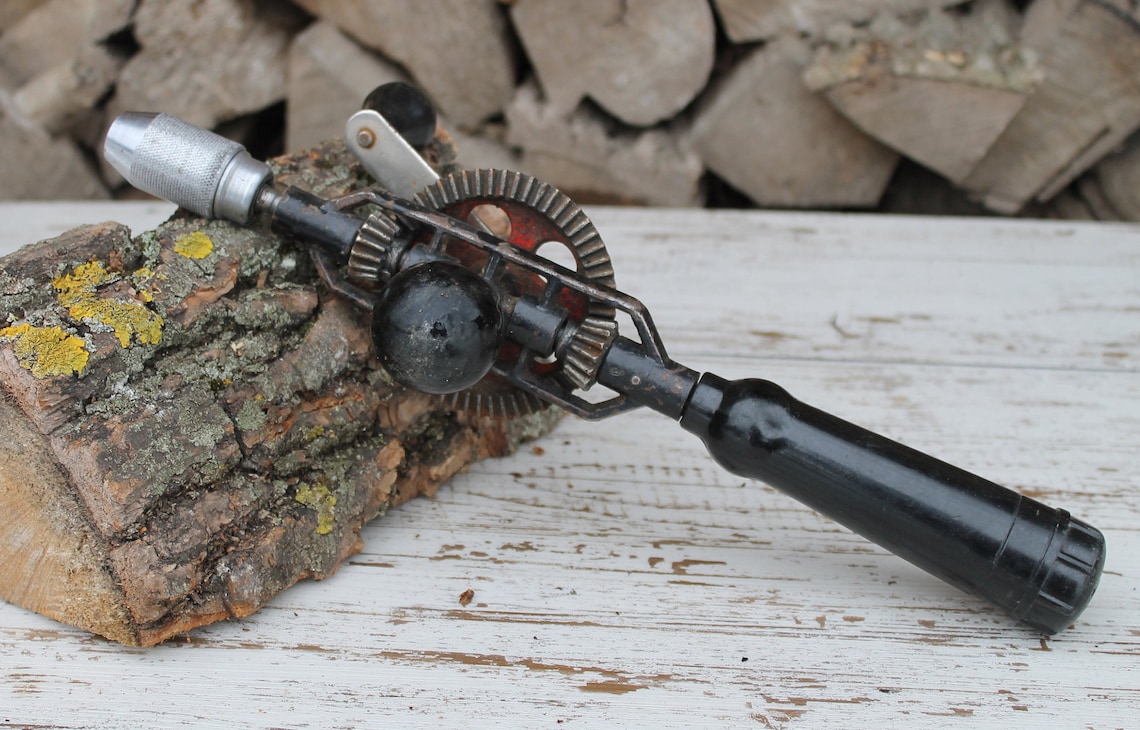 Soviet Egg Beater Drill Men Gift Hand Primitive Drill - Etsy