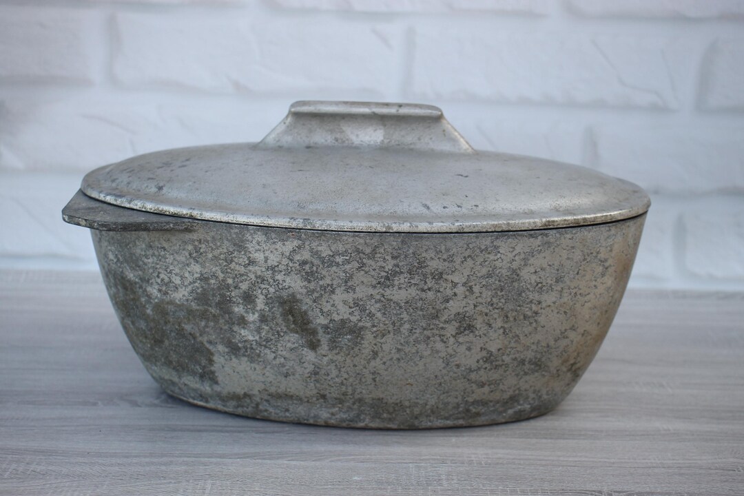 Cast Iron Roaster, Duckling, Vintage Cauldron, Antique Metal Pot for ...