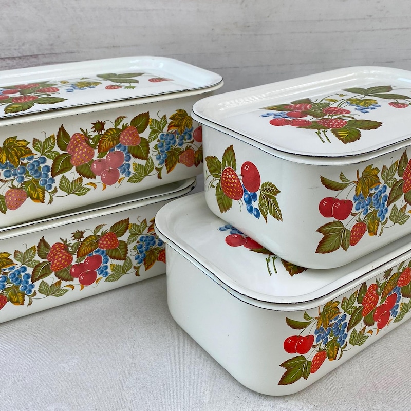 Retro Enamelware - Etsy