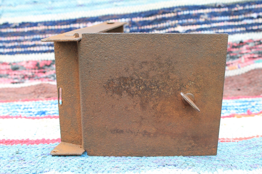 Antique Small Cast Iron Stove Door, Rustic Oven Door USSR, Rare Furnace ...