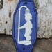 Vintage Soviet Bathroom Sign, Blue Shower Decor, Made in USSR - Etsy