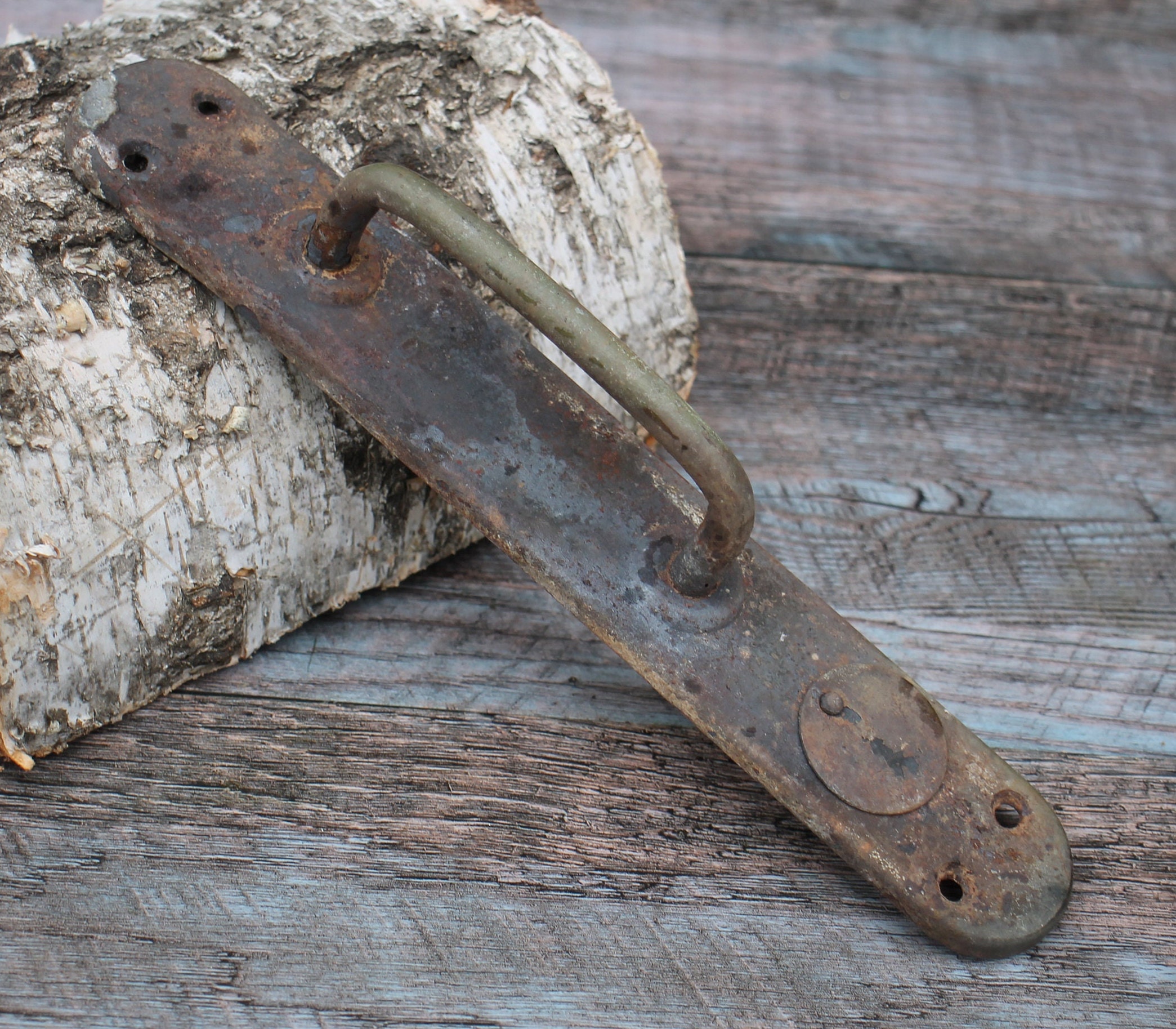 Barn rusty door handle outdoor door knobs door hardware vintage front ...