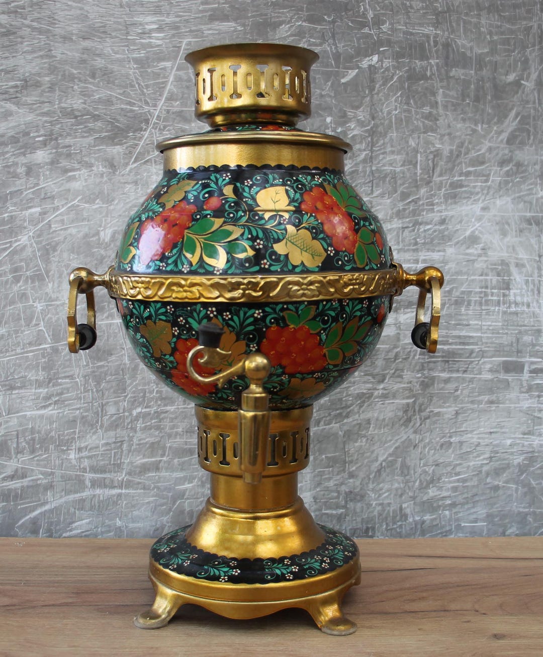 Working Samovar, Samovar Electric, Gold Samovar for Gift,vintage Teapot ...