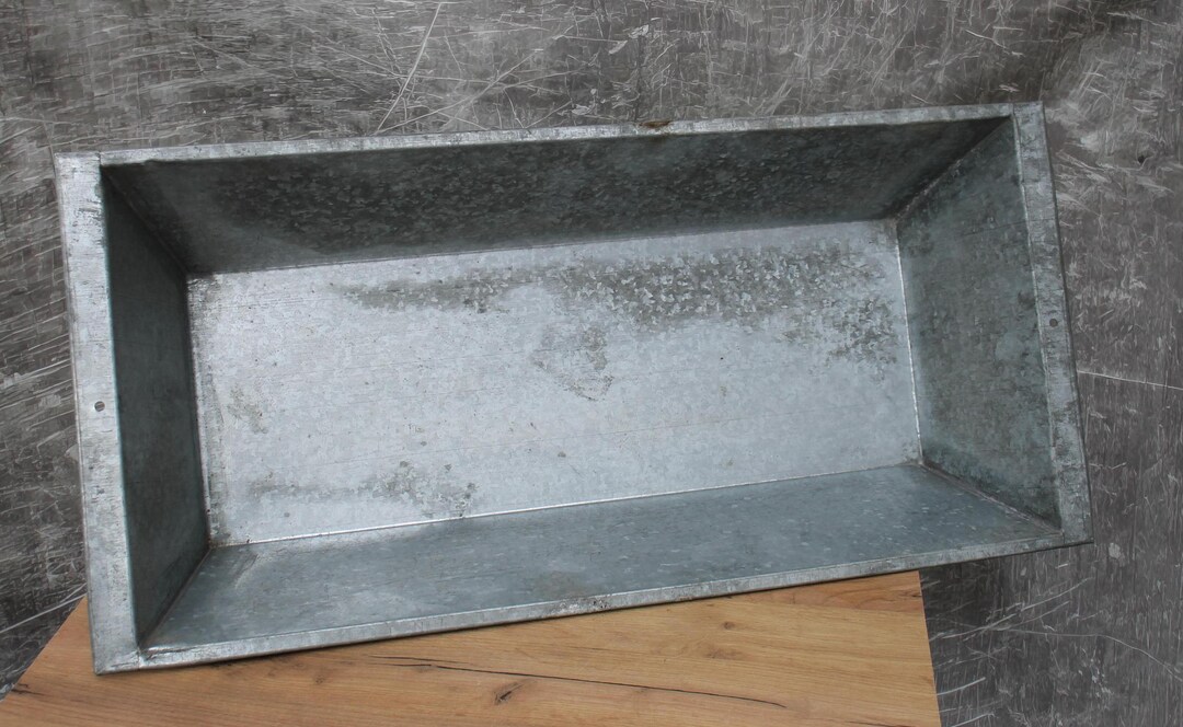 Galvanized Bath, Vintage Bathtub, Antique Galvanized Tub Farmhouse ...