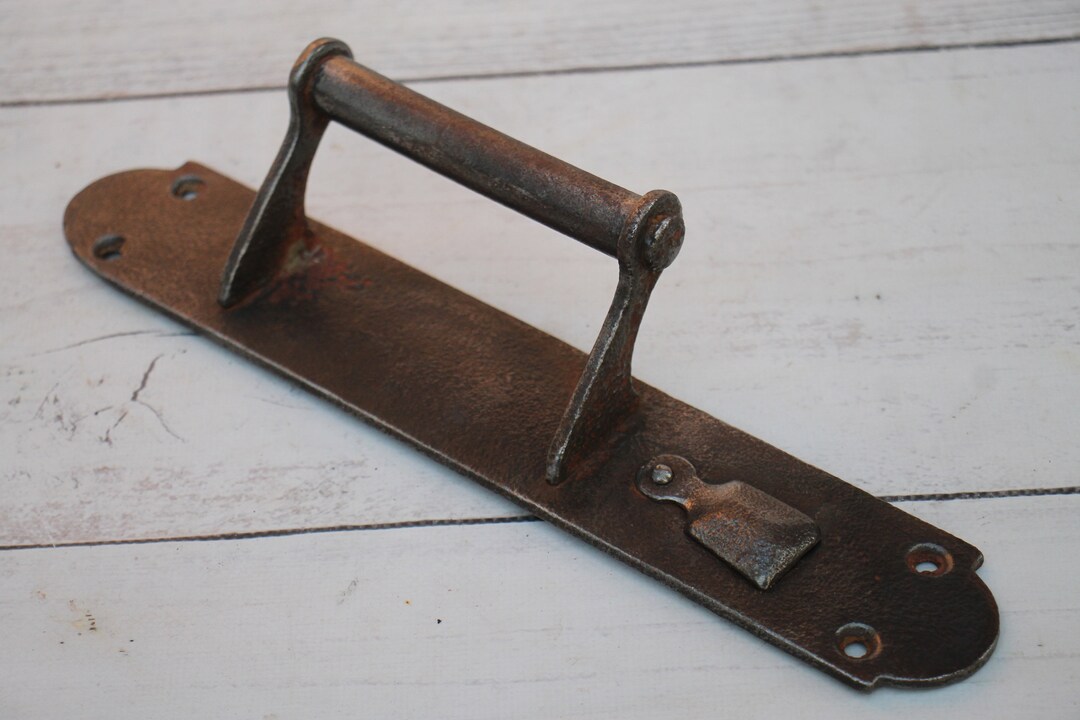 Barn Rusty Door Handle, Antique Door Handle,front Door Handle,old Metal ...