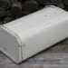Vintage White Bread Box Large Rustic Bread Box for Decor - Etsy