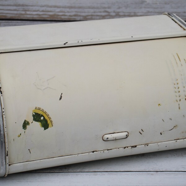 Vintage Bread Box - Etsy
