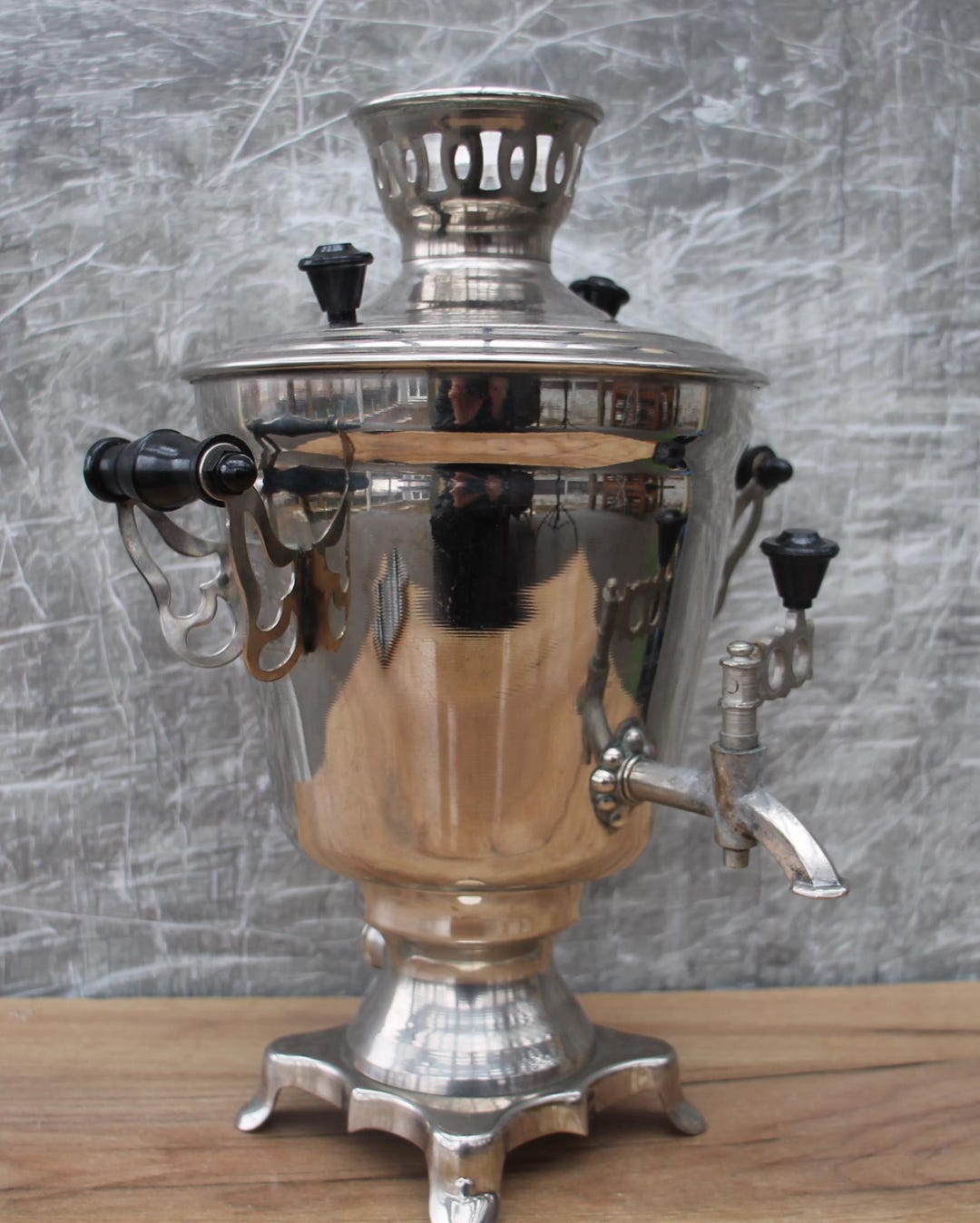 New Working Russian Samovar,vintage Silver Samovar for Gift, Samovar ...