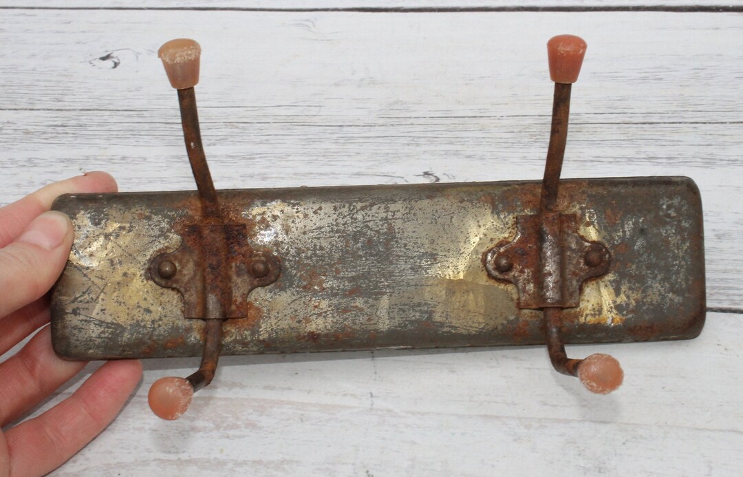 Wall Hooks Vintage, Antique Coat Rack Wall Mount, Soviet Standing Coat ...