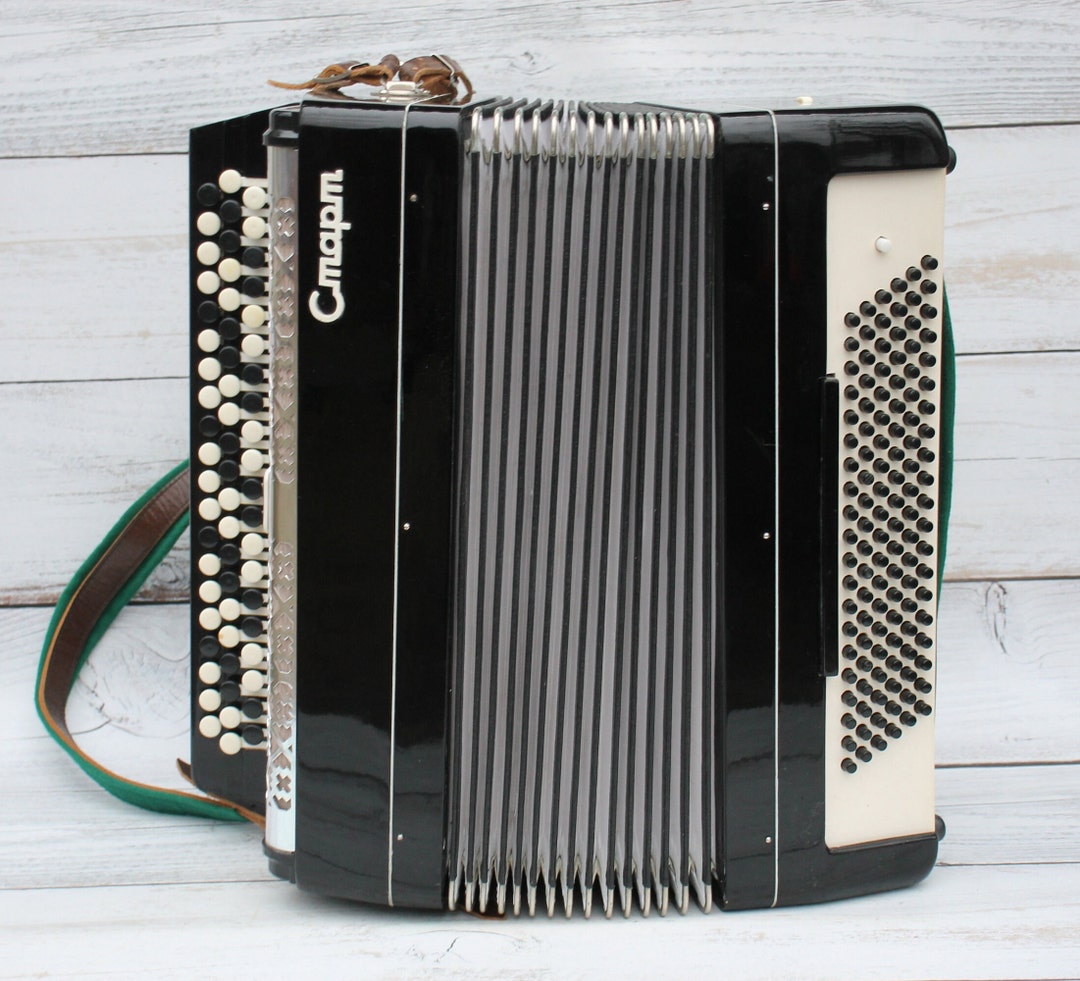 Accordion Working Instrument, Bayan Ready-choice Start 120 Bass ...
