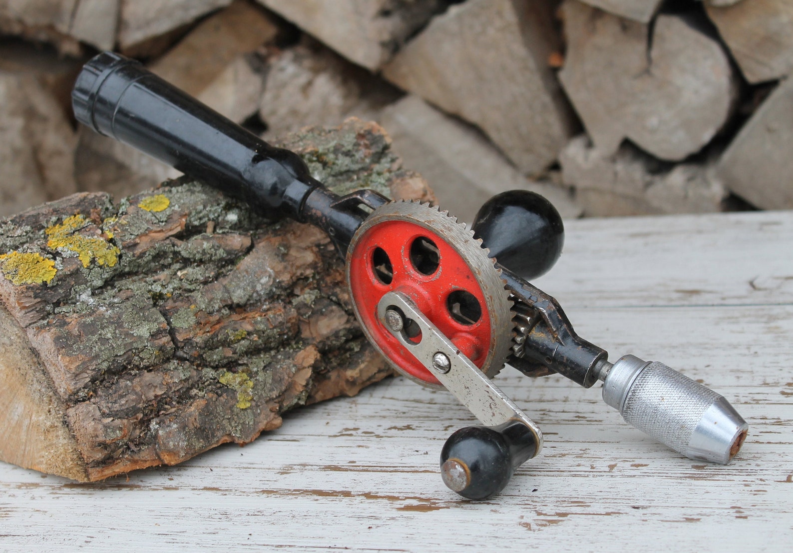 Soviet Egg Beater Drill Men Gift Hand Primitive Drill - Etsy