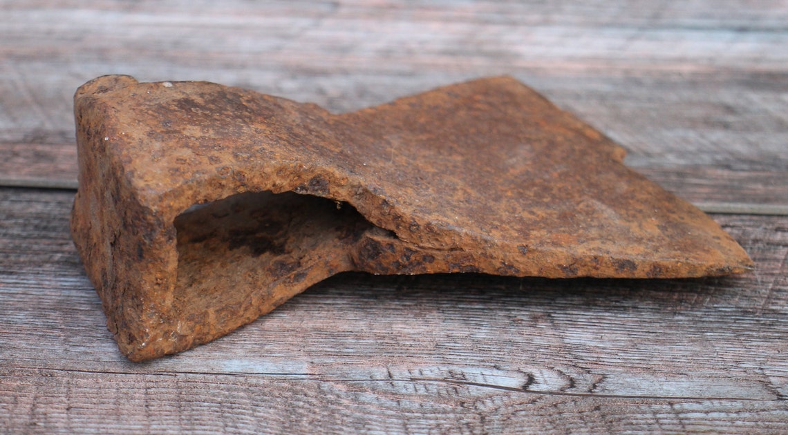 Antique Axe Head Soviet Retro Bearded Axe Russian Hatchet | Etsy