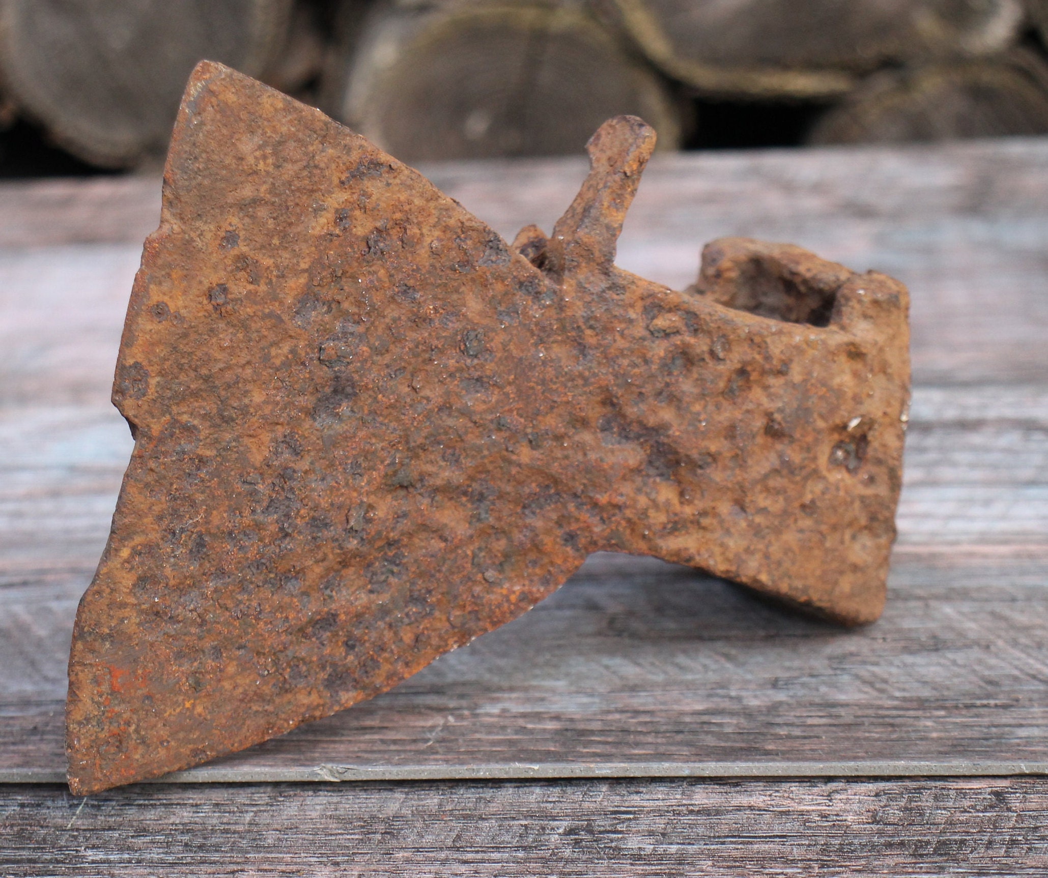 Antique Axe Head Soviet Retro Bearded Axe Russian Hatchet | Etsy
