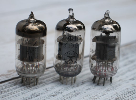 Nixie Tube Set 12 Vacuum Tube Radio for Steampunk Decor - Etsy