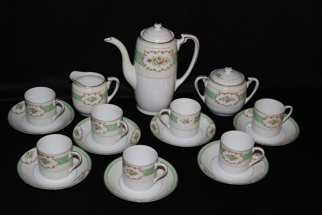 Antique Morimura Noritake Tea/coffee Set for 7 - Etsy