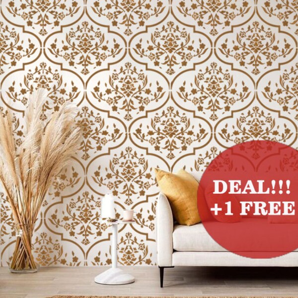 Scandinavian Stencil - Etsy