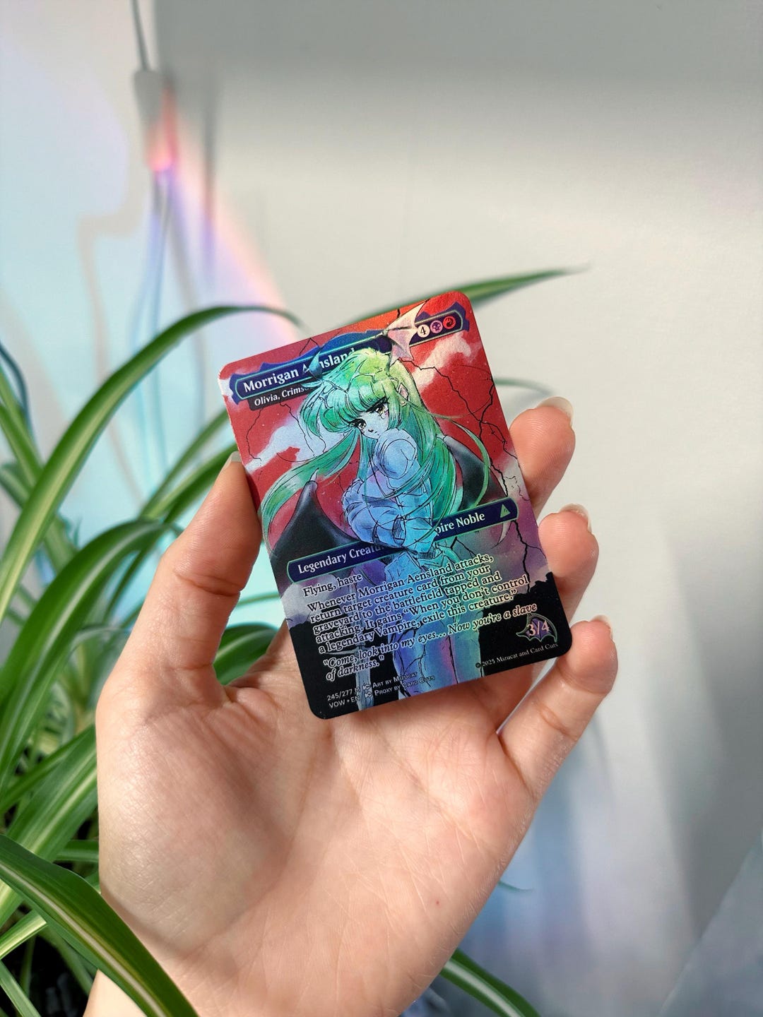 Custom MTG Proxy Card "morrigan" (foil & Non Foil) - Etsy