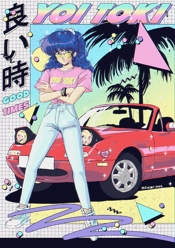 YOI TOKI Print - Etsy