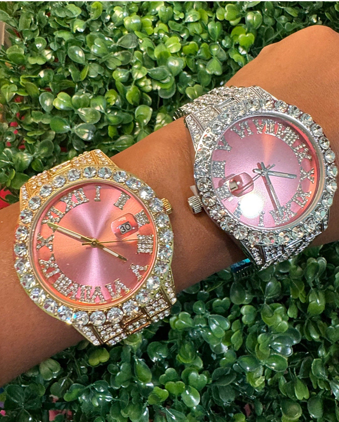 Silver Pink Watch ,gold Pink Watch , Women Watch ,stainless Steel Men ...