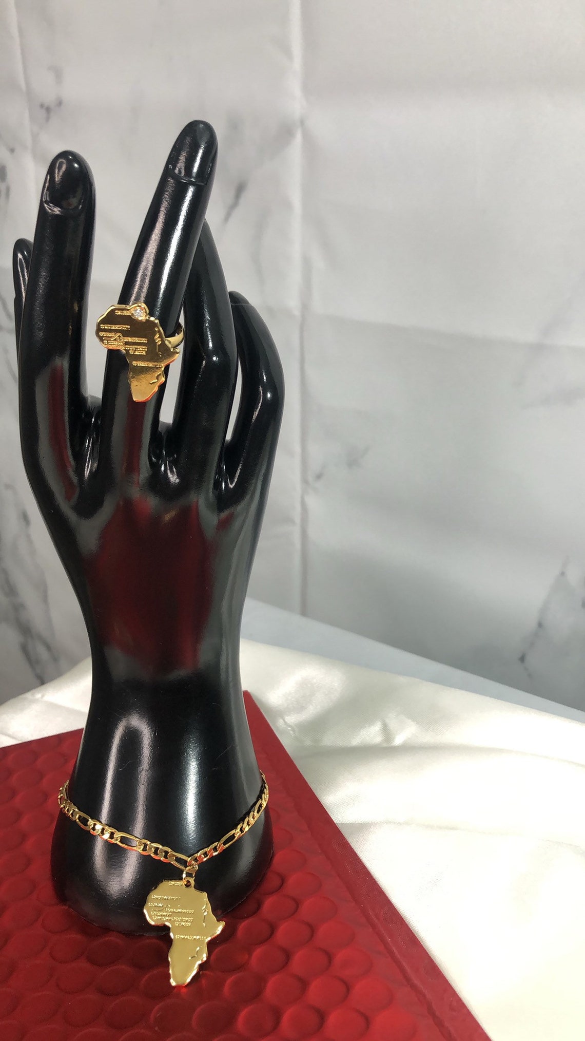 Africa Ring gold Africa Ring egyptianjewlery goddess | Etsy