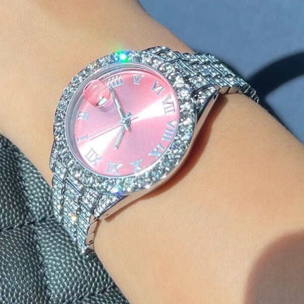 Pink Watch - Etsy