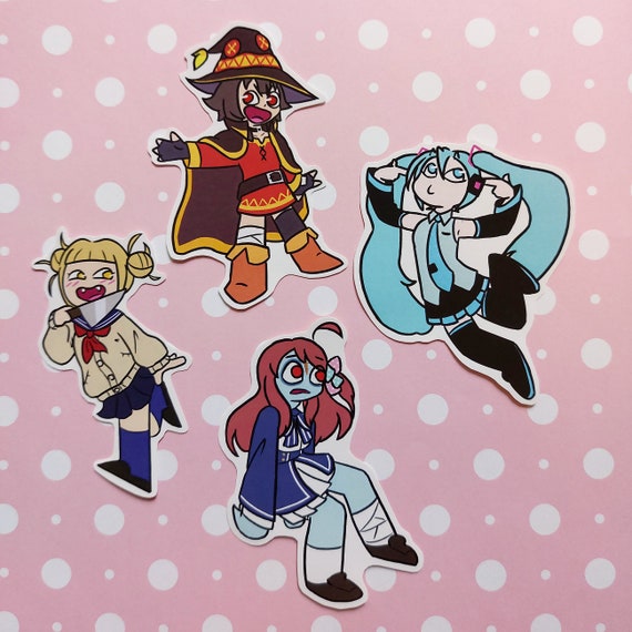 Anime Toga Megumin Sakura Miku Sticker - Etsy