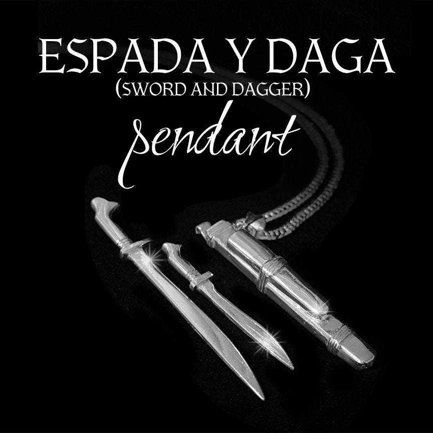 Espada Y Daga Traditional Filipino Sword Pendant Sword and - Etsy Canada