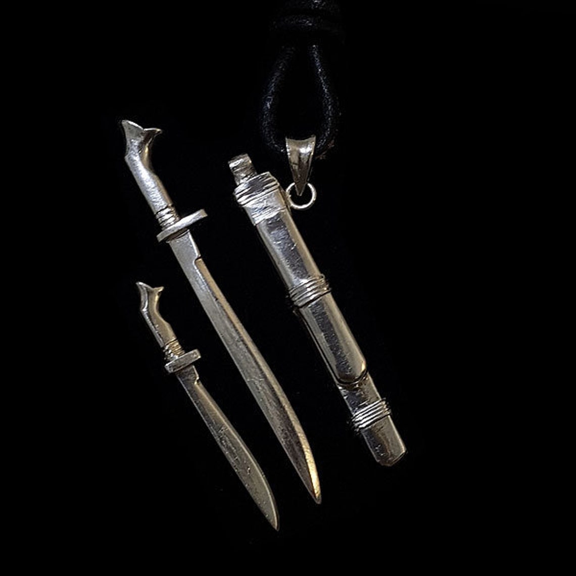 Espada Y Daga Traditional Filipino Sword Pendant Sword and | Etsy