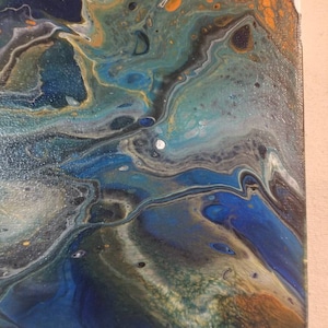 River Revealed Acrylic Abstract Art Pour Expressions Elegant | Etsy