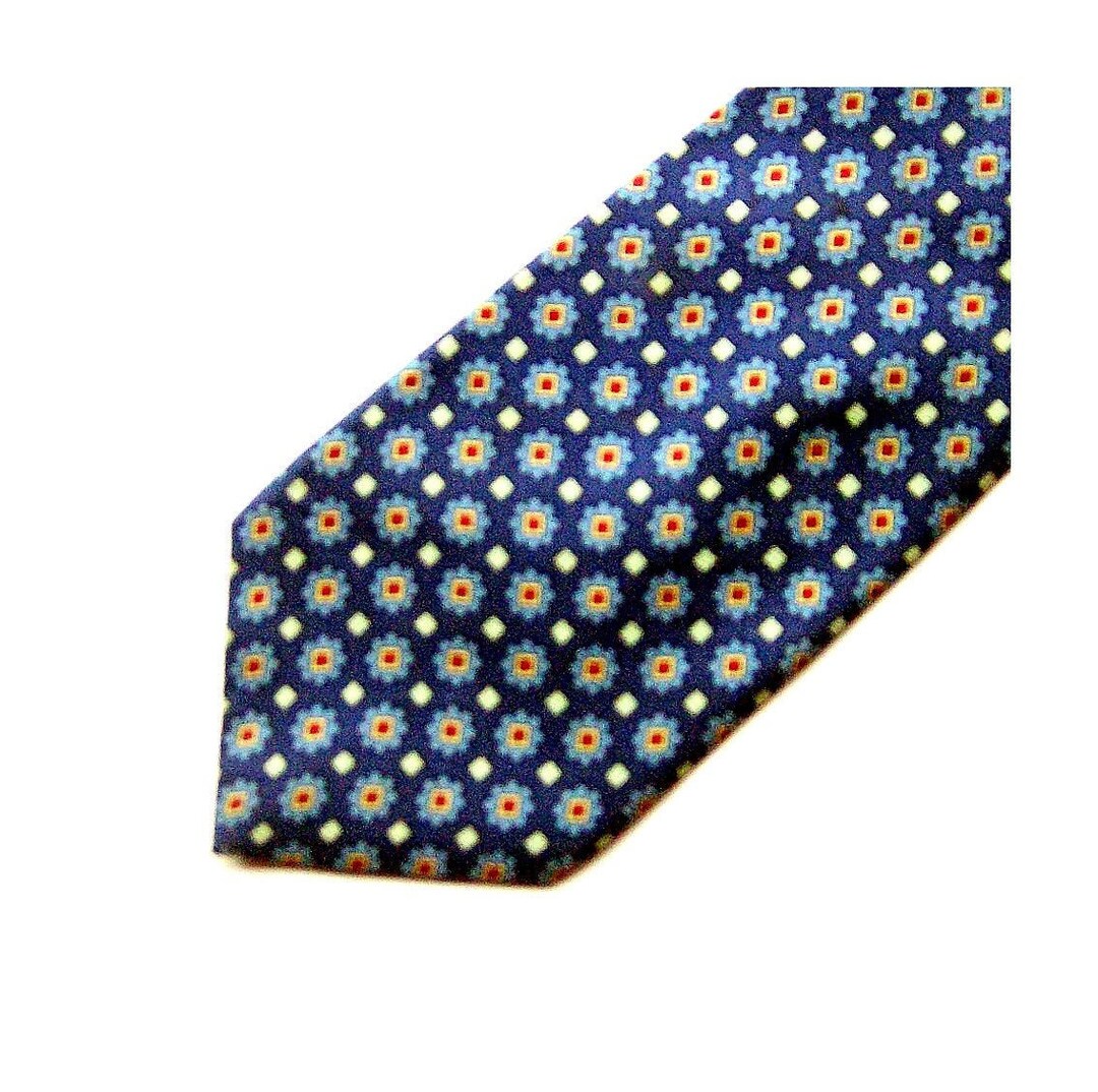 Vintage Tie gap Premium 1969 / 100% Silk, Dark Blue Basic / 155 Cm - Etsy